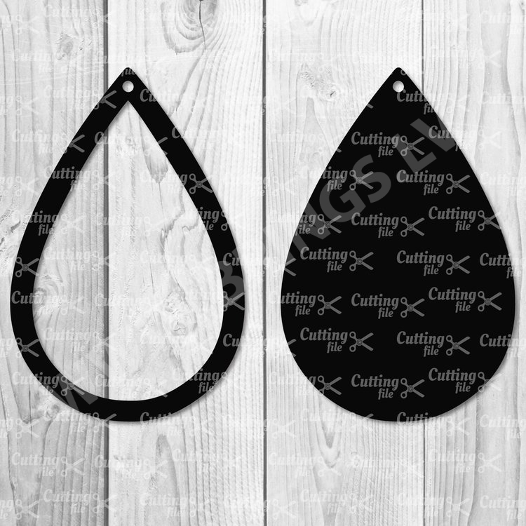 Teardrop Template